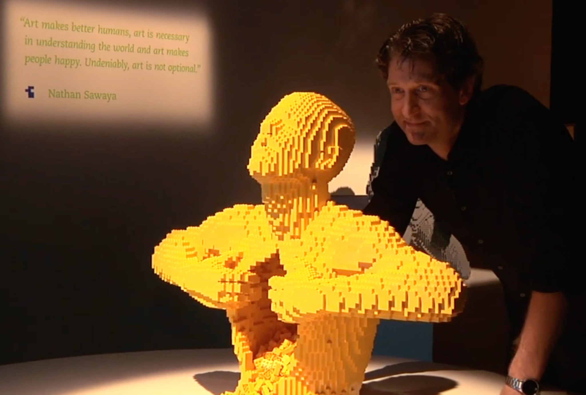Nathan Sawaya’s ART OF THE BRICK | barczablog
